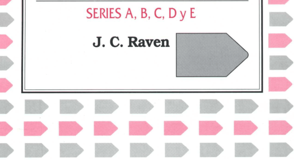 CUADERNILLO Test DE RAVEN ESCALA GENERAL